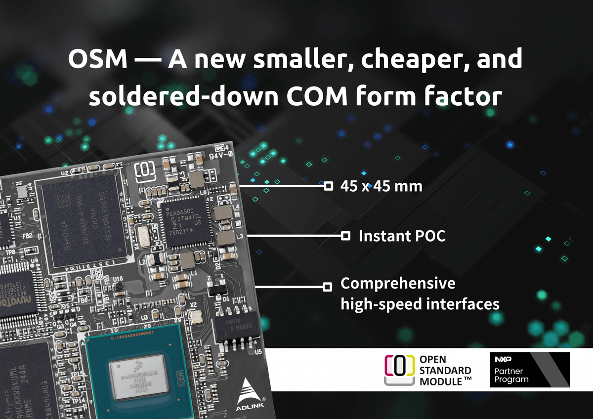 OSM — a new smaller, cheaper, and soldered-down COM form factor – I-Pi SMARC