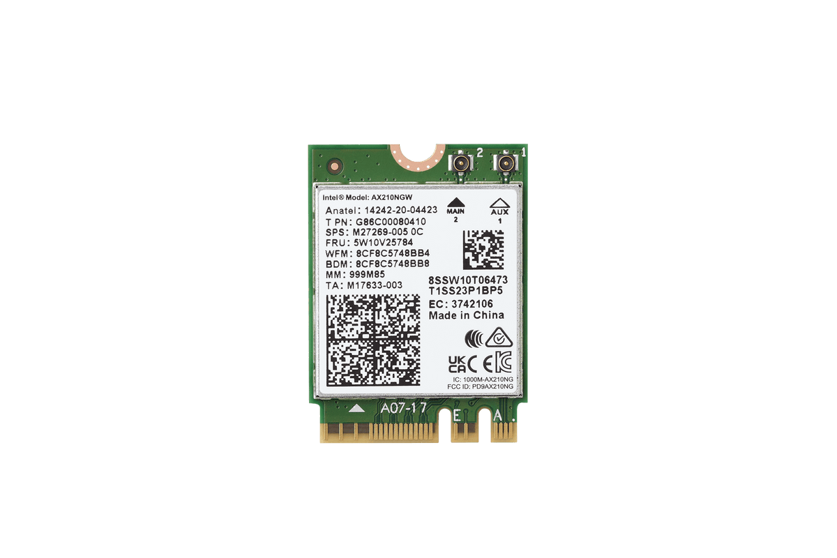 Intel Wi-Fi 6E AX210 M.2 Module – I-Pi SMARC